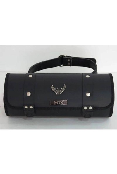 Mts Deri Sosis Çanta Siyah