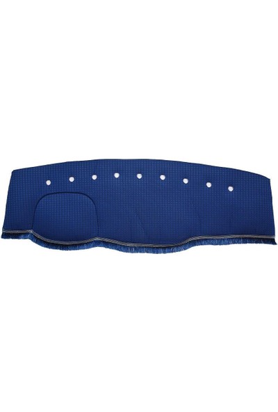 Znp Oto Market Fiat Ducato Torpido Üstü Koruyucu 2015 ve Üstü Nakışlı Desen Mavi