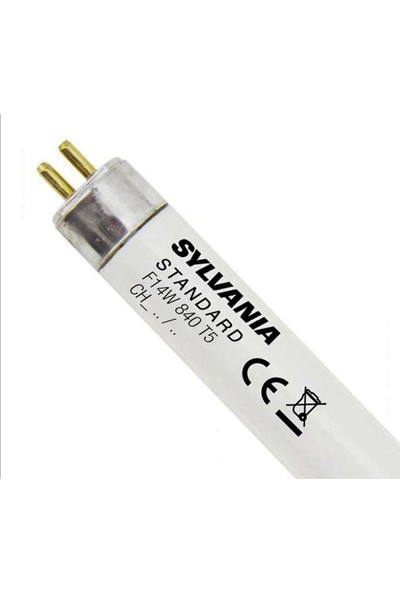 Sylvania 14W 4000K G5 T5 Floresan Ampul 5 Adet Sylvania 14W 4000K G5 T5 Floresan Ampul 5 Adet