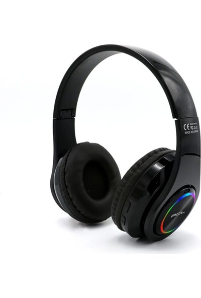 Koçak Elektronik Rgb LED Işıklı Kablosuz Kulak Üstü Bluetooth Kulaklık Katlanabilir Yeni Nesil Headphone Abk-03 Koçak Elektronik Rgb LED Işıklı Kablosuz Kulak Üstü Bluetooth Kulaklık Katlanabilir Yeni Nesil Headphone Abk-03