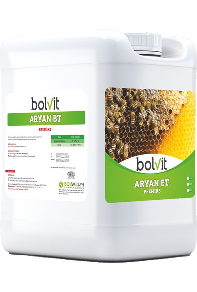 Bolvit Aryan Bt - 10 Litre - Arı Koruyucu Premiks