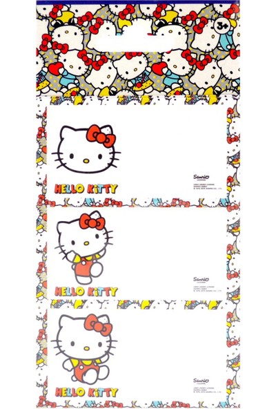 Mynote Hello Kitty Okul Etiketi 24 Lü Mynote Hello Kitty Okul Etiketi 24 Lü
