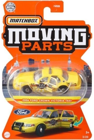 Hot Wheels 1:64 Arabalar FWD28 GWB46 2006 Crown Victoria Taxi Hot Wheels 1:64 Arabalar FWD28 GWB46 2006 Crown Victoria Taxi