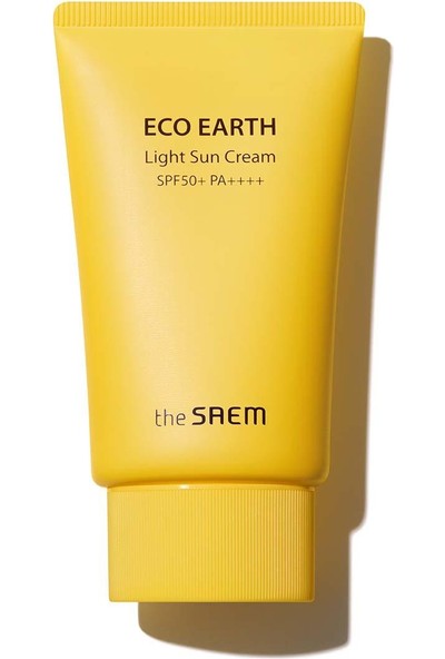 The Saem Hafif Yapılı Güneş Kremi 50 gr - Eco Earth Light Sun Cream Spf 50+ ve Pa++++ The Saem Hafif Yapılı Güneş Kremi 50 gr - Eco Earth Light Sun Cream Spf 50+ ve Pa++++