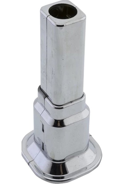 Havlupan Radyatör Boru Gizleme Aparatı Tekli Ayarlı Kare Krom Havlupan Radyatör Boru Gizleme Aparatı Tekli Ayarlı Kare Krom