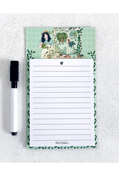 Bikutumutluluk Yeşil Mutluluklar Bikutumutluluk Kızı Buzdolabı Magnetli Alışveriş Listesi Defter ve Magnetli Kalem Bikutumutluluk Yeşil Mutluluklar Bikutumutluluk Kızı Buzdolabı Magnetli Alışveriş Listesi Defter ve Magnetli Kalem