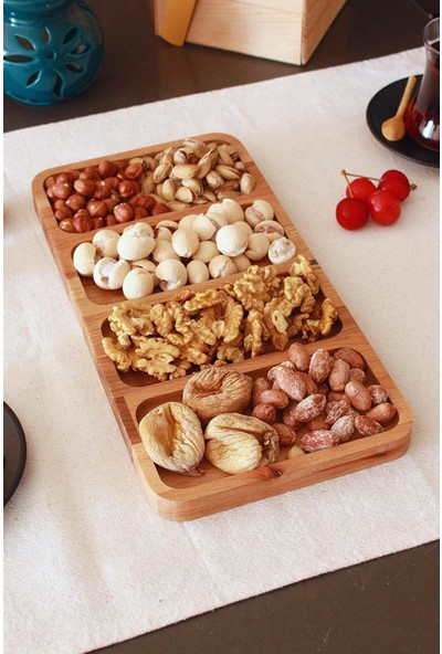 Koza Wood Art Masif Ahşap Çerezlik - Kahvaltı - Kahve - Meyve Sunum Tabağı Tabak Naturel Koza Wood Art Masif Ahşap Çerezlik - Kahvaltı - Kahve - Meyve Sunum Tabağı Tabak Naturel