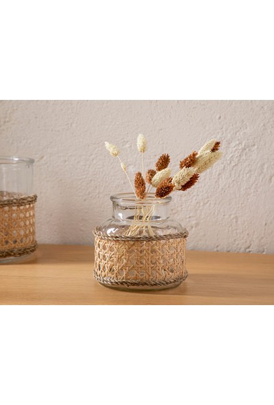 English Home Hazeran Vazo 13X13X12 cm Kahve English Home Hazeran Vazo 13X13X12 cm Kahve