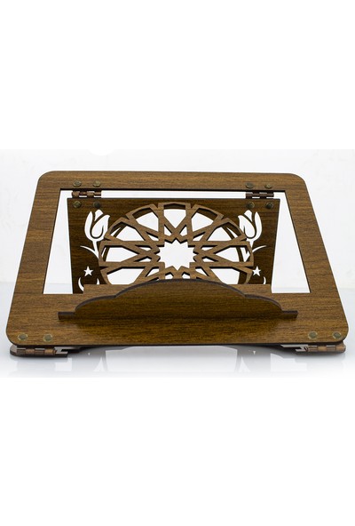 Bayramdan Ahşap Kitap Okuma ve Tablet Standı Ceviz Ahşap Rahle Bayramdan Ahşap Kitap Okuma ve Tablet Standı Ceviz Ahşap Rahle