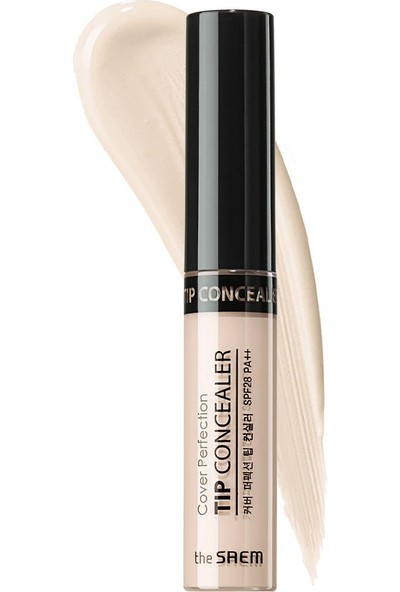 The Saem Uzun Süre Kalıcı Likit Kapatıcı Cover Perfection Tip Concealer The Saem Uzun Süre Kalıcı Likit Kapatıcı Cover Perfection Tip Concealer