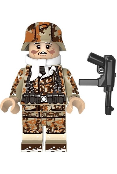 Xinh Ww2 Military Minifigures German Soldier Platanenmuster X-907 Xinh Ww2 Military Minifigures German Soldier Platanenmuster X-907