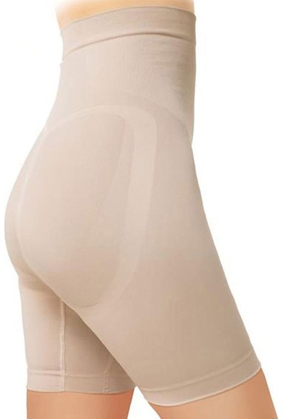 Fiolin Slikonlu Kaymaz Push-Up Seamless Şort Korse Fiolin Slikonlu Kaymaz Push-Up Seamless Şort Korse