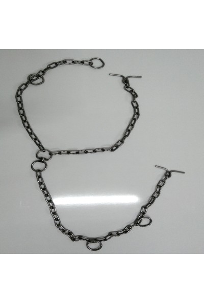 Zinsan Zincir Hayvan Bağlama Demiri Uzun