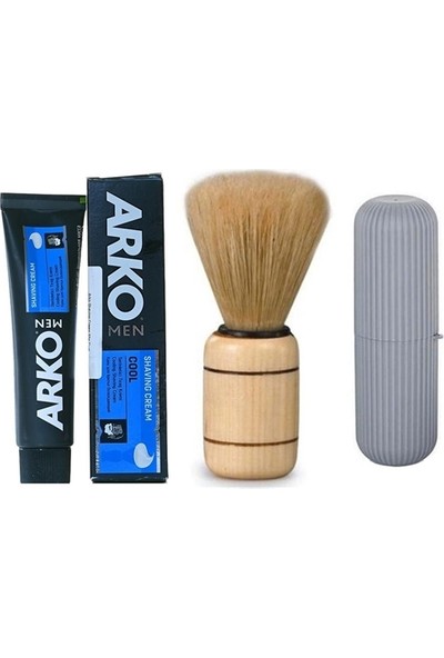 BYR Arko Men Sensitive Tıraş Kremi Tıraş Fırçası Kutulu Seti 712901 BYR Arko Men Sensitive Tıraş Kremi Tıraş Fırçası Kutulu Seti 712901