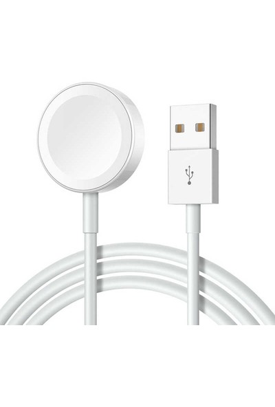 Wowlcraft Wowlery Apple Watch Series 7 Wireless USB Şarj Kablosu 1 Metre Wowlcraft Wowlery Apple Watch Series 7 Wireless USB Şarj Kablosu 1 Metre