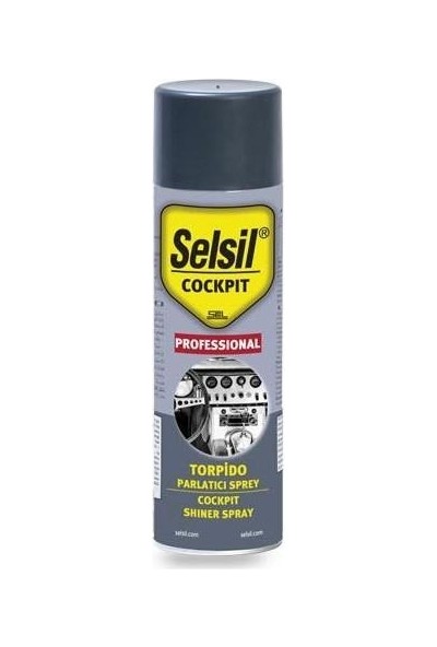 Selsil Torpido Parlatıcı Sprey 200 ml C4H10 Selsil Torpido Parlatıcı Sprey 200 ml C4H10