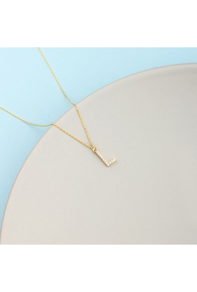 Miavi Silver 925 Ayar Gümüş L Harf Kolye Miavi Silver 925 Ayar Gümüş L Harf Kolye