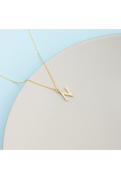 Miavi Silver 925 Ayar Gümüş N Harf Kolye Miavi Silver 925 Ayar Gümüş N Harf Kolye