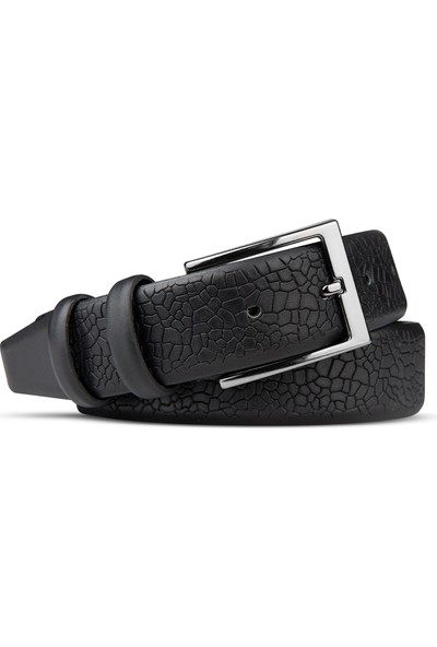 Goay Classic 3.5 cm Erkek Desenli Deri Siyah Kemer (7018) Goay Classic 3.5 cm Erkek Desenli Deri Siyah Kemer (7018)