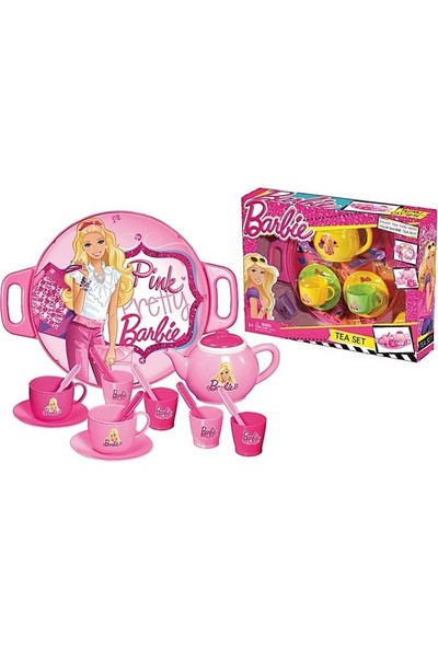 Dede Barbie Tepsili Çay Seti Dede Barbie Tepsili Çay Seti