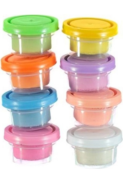 Dede 8'li Silindir Oyun Hamuru Seti