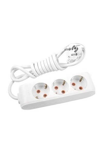 Viko Multi-Let Üçlü Priz Topraklı Kablolu-3 mt