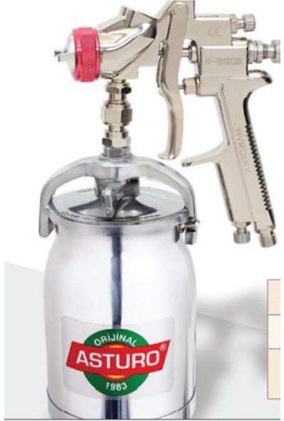 Asturo Avromıx Boya Tabancası G70 Alt Depo 1,2 mm Asturo Avromıx Boya Tabancası G70 Alt Depo 1,2 mm