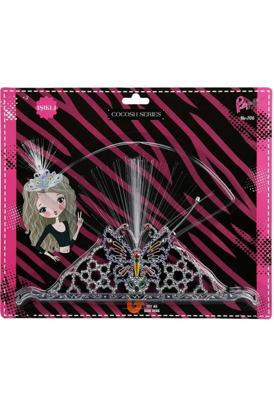 Sunman Işıklı Süslü Taç