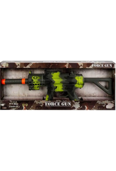 Sunman Sesli ve Işıklı Askeri Makineli Tüfek