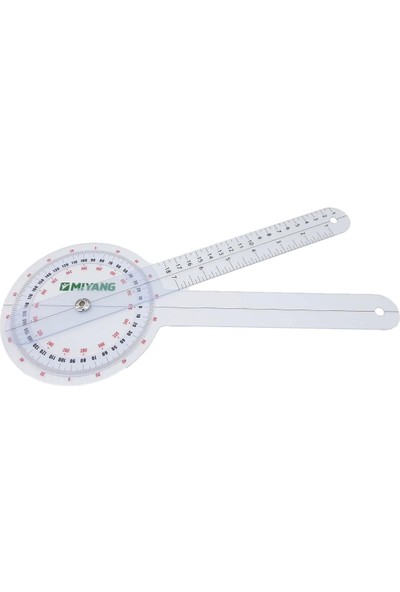 Miyang Gonyometre 30 Cm, 360 Derece Plastik Eha Ölçer Miyang Gonyometre 30 Cm, 360 Derece Plastik Eha Ölçer
