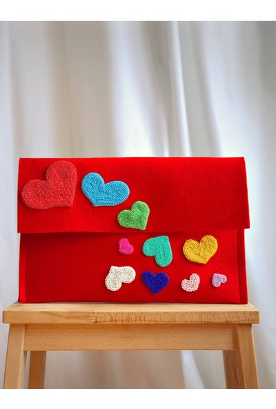 Bivalvia Accessories Kalpler Işli Clutch Çanta Bivalvia Accessories Kalpler Işli Clutch Çanta