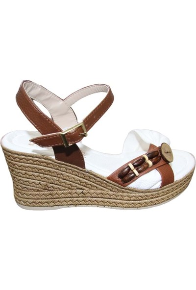 Jary Kadın Bantlı Topuklu Sandalet - Beyaz - 38