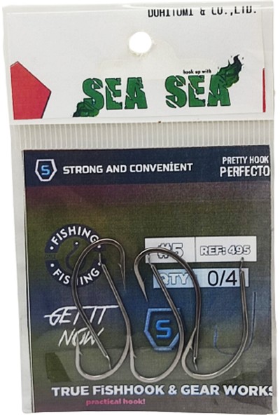 Çapariav Sea Sea 495 Çapraz Olta Iğnesi No: 0/4