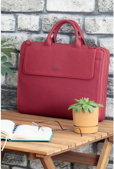 Asyaclub Hakiki Deri Unisex Kırmızı Ince Evrak Çantası Asyaclub Hakiki Deri Unisex Kırmızı Ince Evrak Çantası