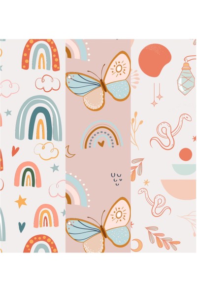 Spacepiks Boho Desen Hediye Paketleme Kağıdı 34 x 50 cm 3 Adet Spacepiks Boho Desen Hediye Paketleme Kağıdı 34 x 50 cm 3 Adet