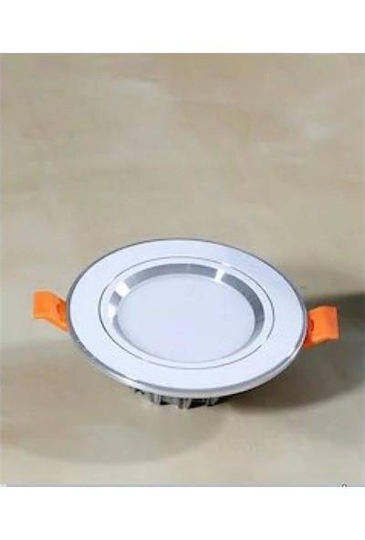 HMZ-1387 5 Watt Beyaz Kasa Beyaz Işık Gömme Spot HMZ-1387 5 Watt Beyaz Kasa Beyaz Işık Gömme Spot
