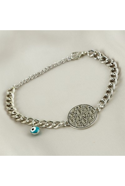 Asfal Nazar Yeni Sezon Trend Zincir Bileklik