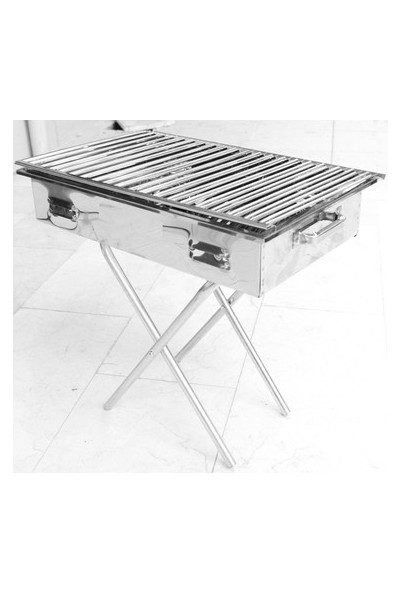 Ym Home Büyük Boy Pazlanmaz Ayaklı Mangal 50x35 Cm