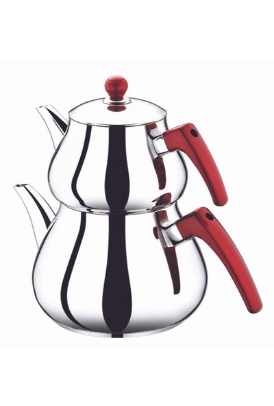 Netlon Çelik Çaydanlık Takımı