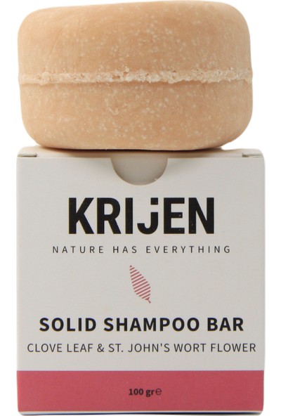 Krijen Karanfil & Kantaron Katı Şampuan 100 gr Krijen Karanfil & Kantaron Katı Şampuan 100 gr