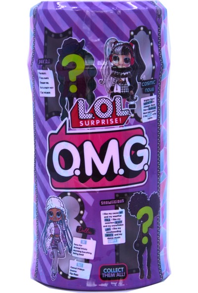 UDATOYS Lol Omg Bebek Işıklı Sürpriz Kapsül 17 cm Mor UDATOYS Lol Omg Bebek Işıklı Sürpriz Kapsül 17 cm Mor