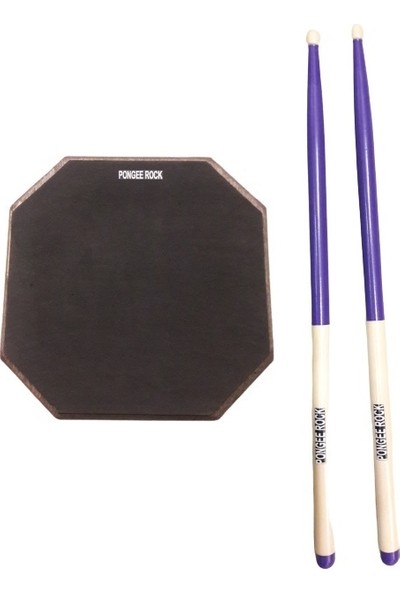 Pongee 5A Baget Mor Çift Renk El Yapımı Baget + Çalışma Pedi