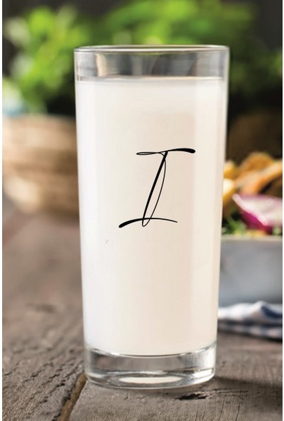 Paşabahçe I Harfli / Harfi Yazılı Çıkmayan Baskılı Rakı Bardağı Kadehi