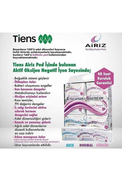 Airiz Hijyenik Ped Airiz Hijyenik Ped