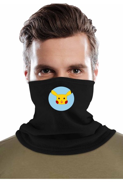 Rowalsi Pikachu Baskılı Kışlık Polar Boyunluk BLL1105 Rowalsi Pikachu Baskılı Kışlık Polar Boyunluk BLL1105