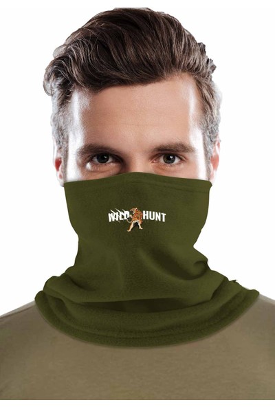 Rowalsi Wild Hunt Baskılı Kışlık Polar Boyunluk BLL859