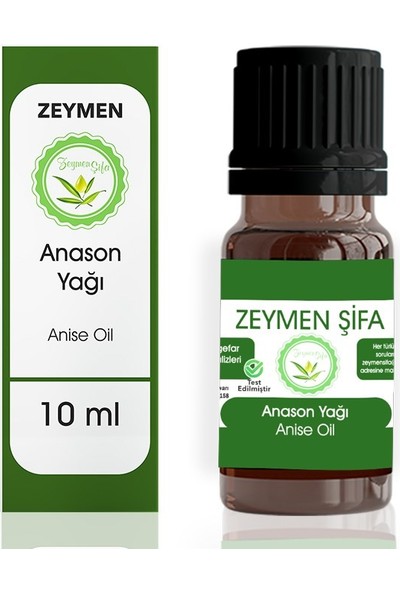 Zeymen Şifa Anason Yağı 10 ml