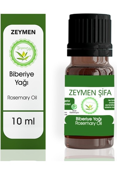 Zeymen Şifa Biberiye Yağı 10 ml Zeymen Şifa Biberiye Yağı 10 ml