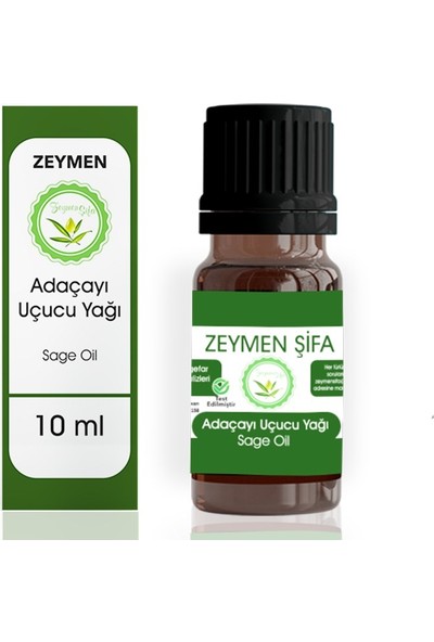 Zeymen Şifa Adaçayı Uçucu Yağı 10 ml Zeymen Şifa Adaçayı Uçucu Yağı 10 ml