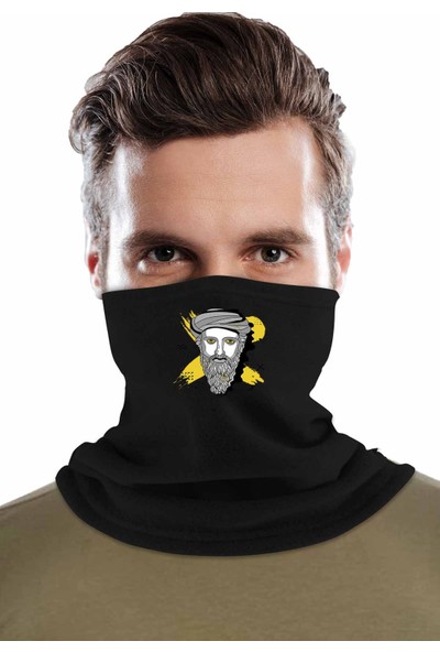 Rowalsi Pisagor Baskılı Kışlık Polar Boyunluk BLL906